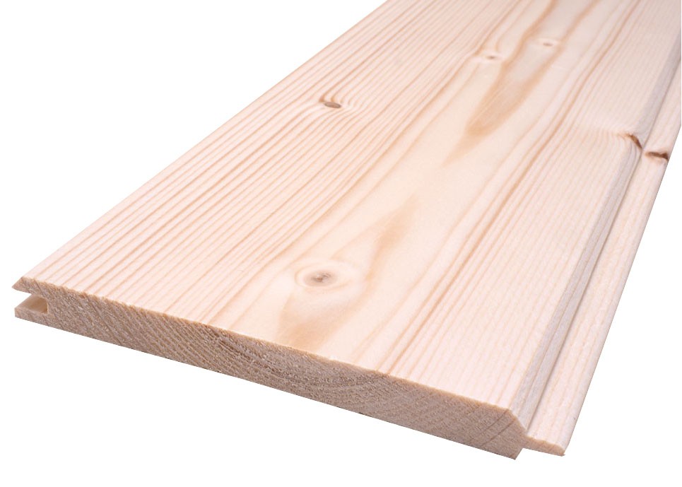 Spruce Sauna Cladding