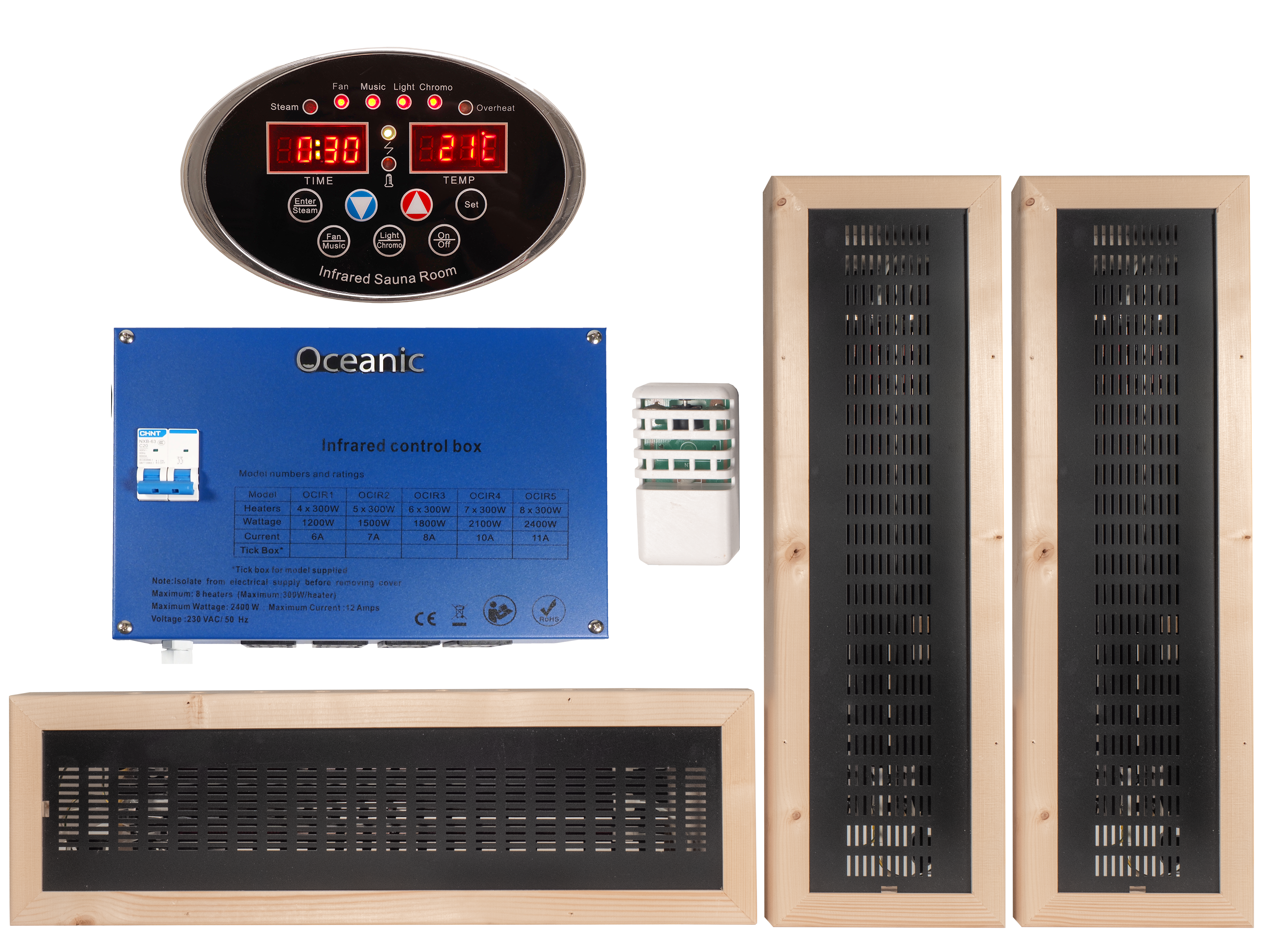 Infrared Heater & Control - Commercial Use